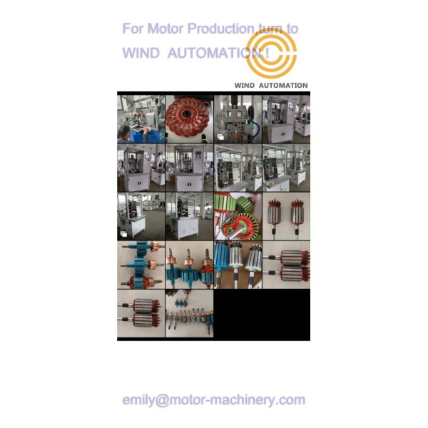 Quality CE Armature Winding Machine Dc Commutator Motor Fully Automatic Production Line for sale
