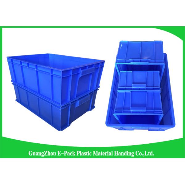 Quality Medium Plastic Stackable Containers Moving Storage For Fruit And Vegetable for sale