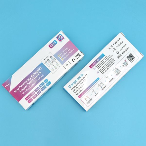 Quality Rapid Nine Pathogens Antigen Test Kit for Human Nasal Swab for sale