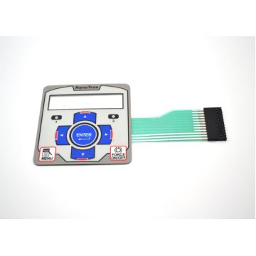 Quality Embossed Tactile Metal Dome Membrane Switch 4 Colors On Surface Overlay for sale