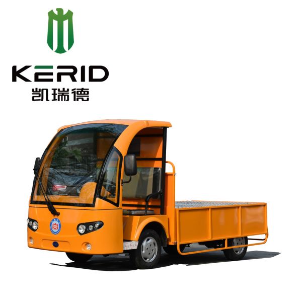Quality 7.5KW Powerful Motor Left Hand Drive Electric Mini Truck 2 Ton Loading Capacity for sale