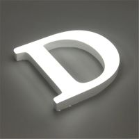 Quality 12V&20A Led Frontlit Sign Light Up Logo Sign Customized Size for sale