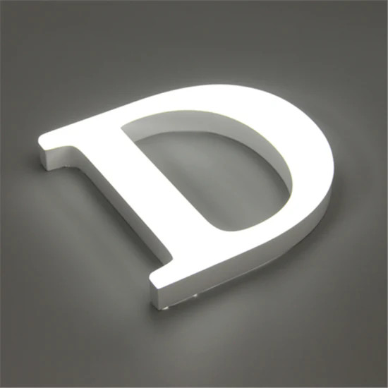 Quality Customized Colour Led Frontlit Sign With Laser Cut Stainless Steel Frame for sale