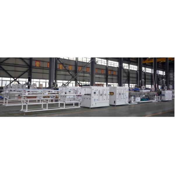 Quality 1/2’-1''-1-1/2'' PVC Pipe Production Line With HYZS55/120 Conic Twin Screw for sale
