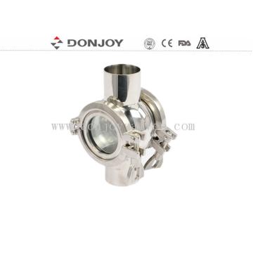 Quality DN25 150 Degrees Waterproof Hygienic Sight Glass for sale