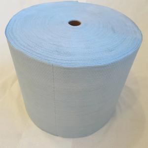 Quality Industrial Nonwoven Wipes Blue Roll 80-89gsm Super Absorbent for sale