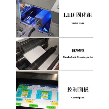 Quality Flexo Printing Machine For Labels & Paper Plastic Rolls: HJ 6-520 UV with 1/6 for sale