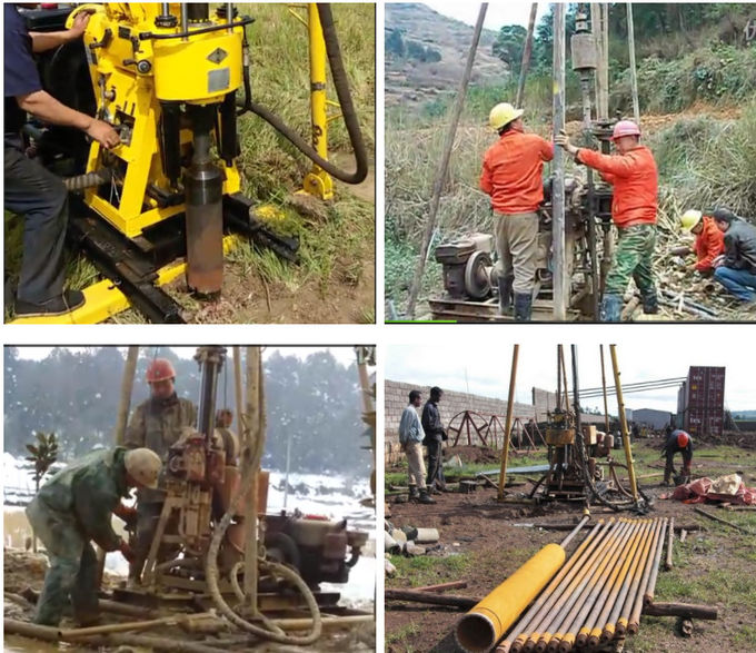 Oem Gk - 200 Meters Depth Exploration Drilling Rig Core Industrial Investigation 1