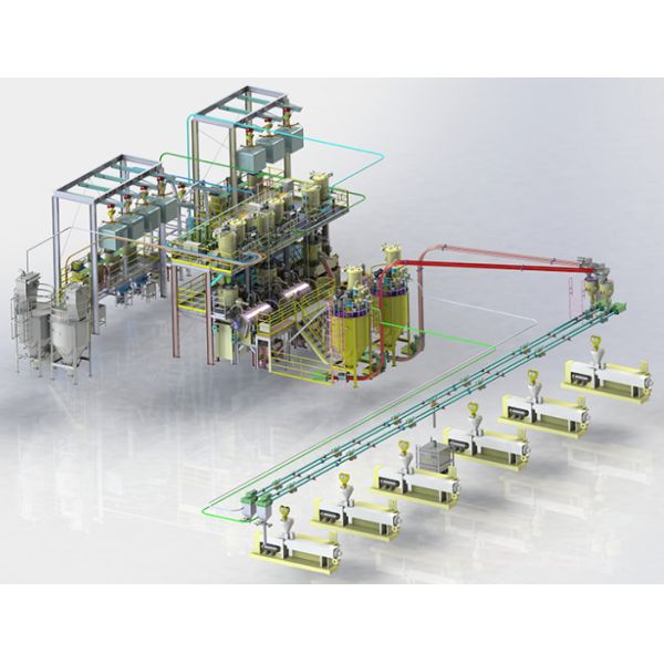 Quality Extruder Feeding PVC Dosing Mixing System For Plastic Industrial for sale