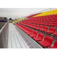 Quality Stable Temporary Spectator Stands Portable Seating Systems For Outdoor / Indoor for sale