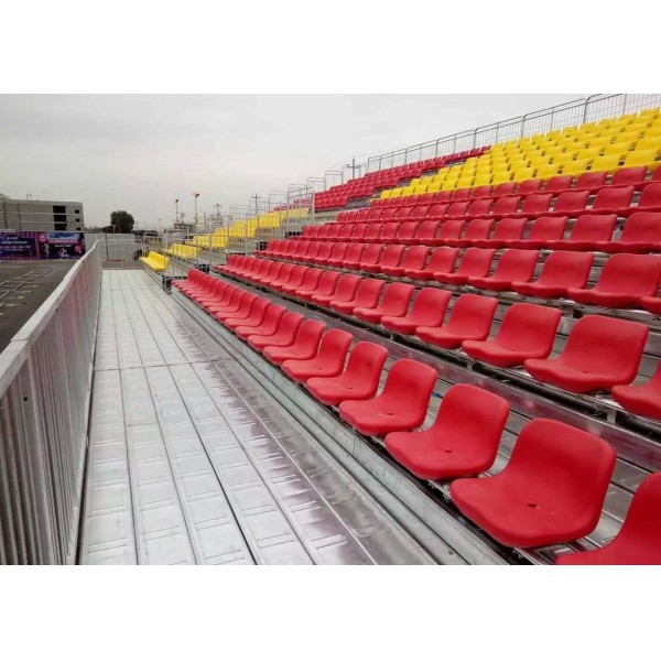 Quality Stable Temporary Spectator Stands Portable Seating Systems For Outdoor / Indoor Events for sale