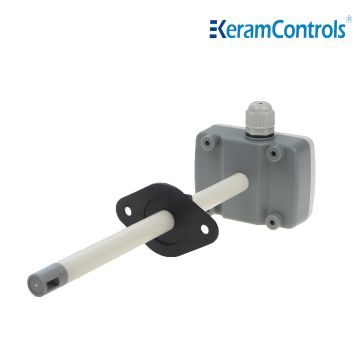 Quality Air Duct Mounted Air Velocity Transmitter 4-20mA for sale