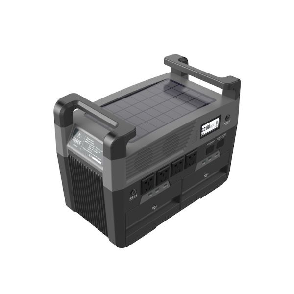 Quality Outdoor Camping Solar Charged Portable Power Station 3600Wh 57.6V 449x236x336MM for sale