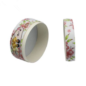 Quality Custom Design Skin Care Round Rigid Paper Gift Box Packaging Handmake Container for sale