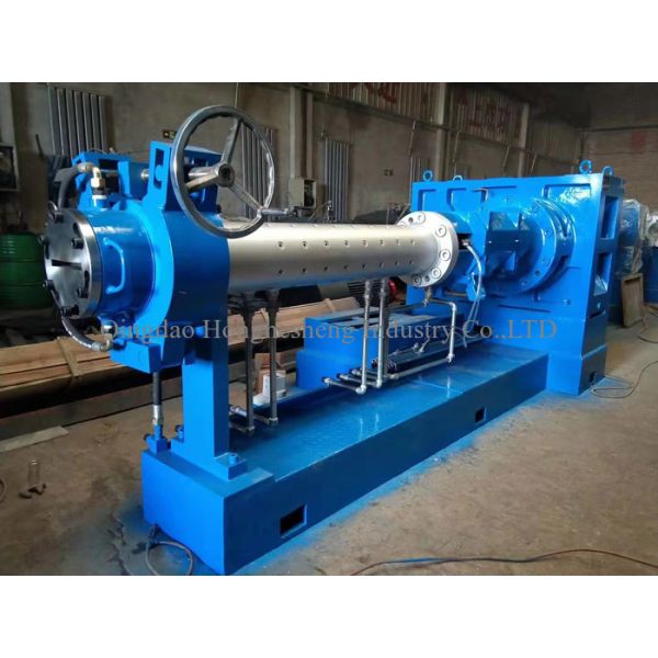 Quality 65mm 4.8D Cold Feed Rubber Extruder Machine EPDM Silicone Extrusion Machine for sale