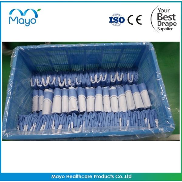 Quality Wholesale Nonwoven SMS Spunlace Medical Disposable Sterile Surgical Gown for sale