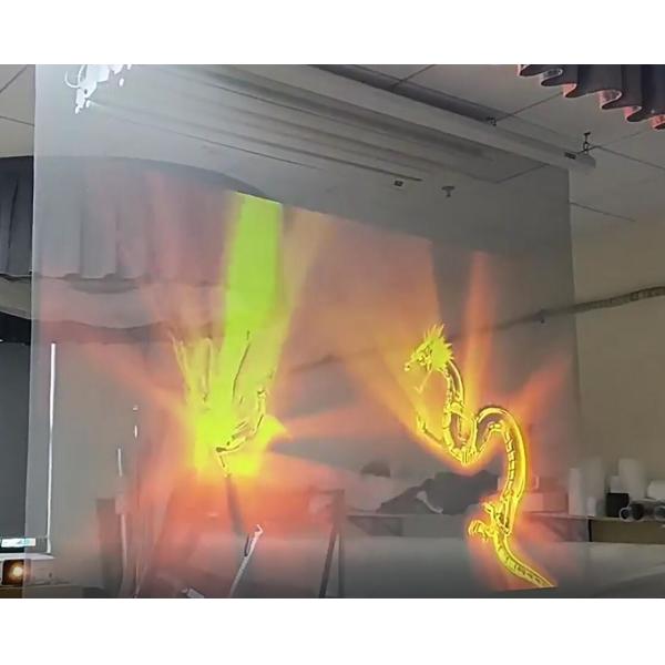 Quality Invisible 3D Holographic Display Product Transparent Projection Gauze Screen for sale