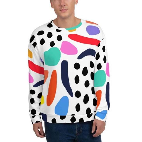 Quality Custom Sublimation Crewneck Sweatshirt  Breathable for sale