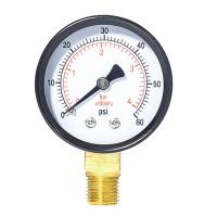 China 1.5 Inch 60 Psi General Pressure Gauge factory