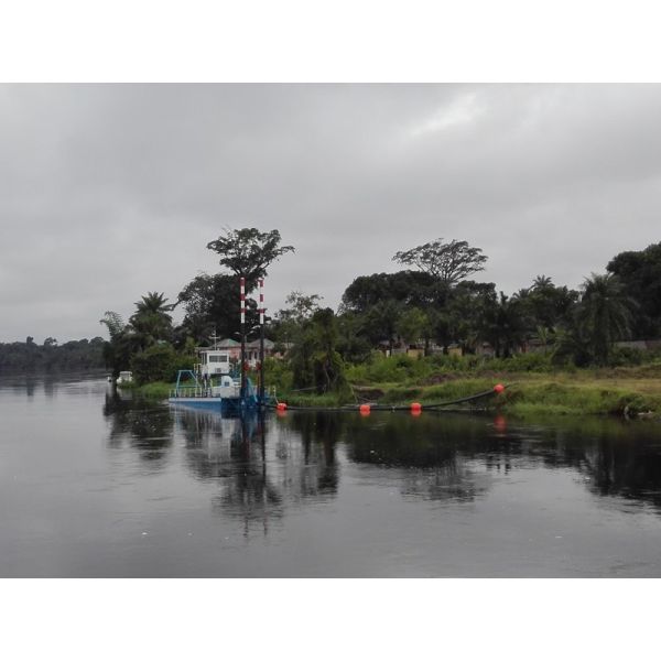 Quality Diesel 1800m3/H Gold River Dredger 15m Hydraulic Driven for sale