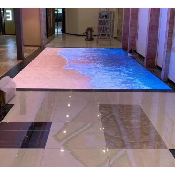 Quality P4.81 Lighted Dance Floor Tiles Safe Modular With Easy Control for sale