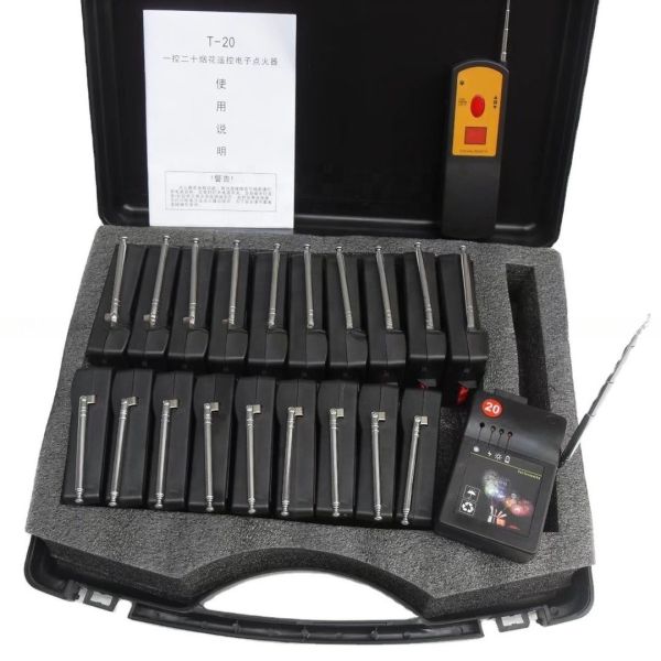 Quality 20cues / 10cues Remote Wireless Fire System Professional Stage Fountain for sale