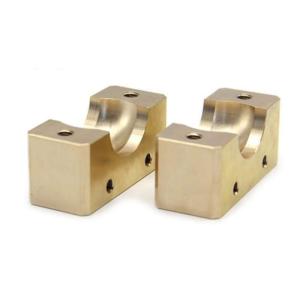 Quality Brass H80 CNC Machined Parts with Electroplating for Enhanced Strength and for sale