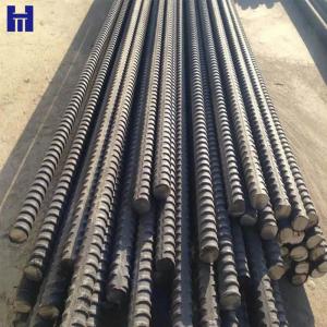 Quality HRB335 Steel Rebar Iron Rods 6m For Construction / Concrete / Building for sale