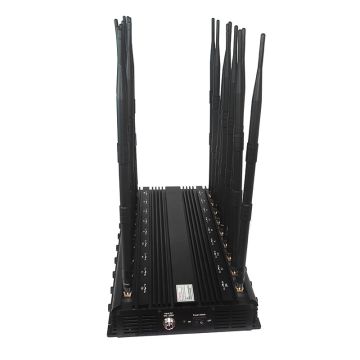 Quality 18 Channel Desktop RF Signal Jammer Cell Phone Signal Blocker Scrambler Isolator for sale