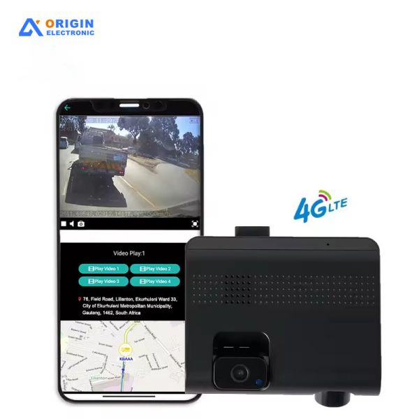 Quality Real Time Dual Lens Car Dash Camera Vehicle GPS Position System for sale
