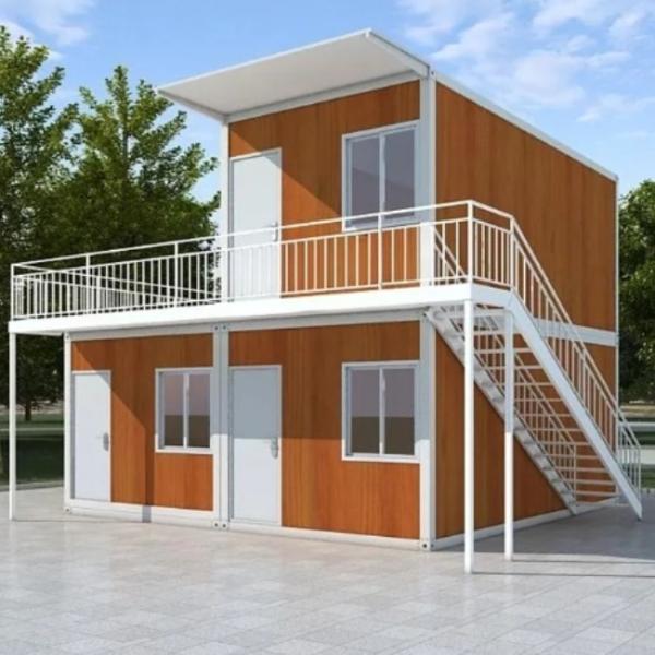 Quality Easy Build Prefabricated Modular Windproof Tiny Flat Pack Container House for sale