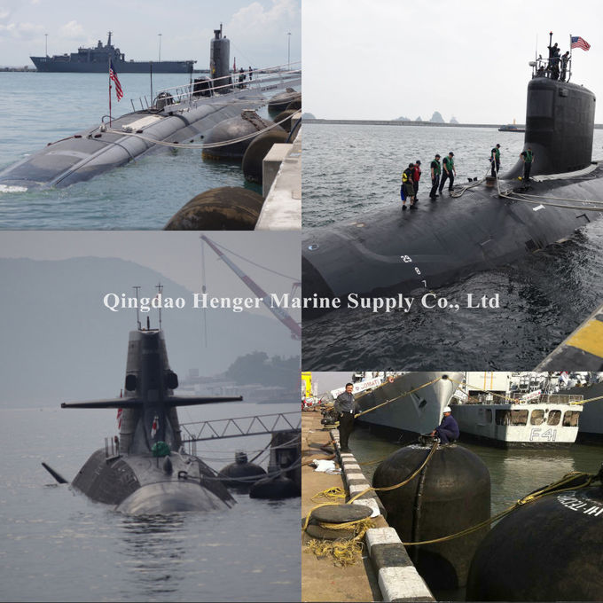 ISO17357 Cetificate Floating Submarine Fenders For Submarine Jetties 1