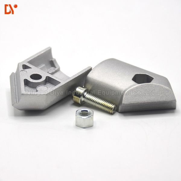 Quality Outer Type 45° Connecting OD 28MM Aluminum Pipe Connector for sale