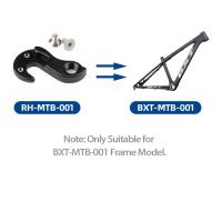 Quality Black Carbon Mountain Bike Frame Rear Derailleur Bracket Aluminum Alloy for sale