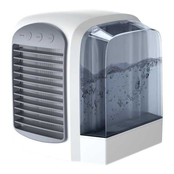 Quality Personal Space Mini Desktop Air Conditioner 380ml Usb DC5V quiet for sale
