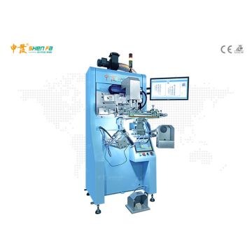 Quality Irregular Shape 25pcs/Min Servo Semi Automatic Screen Printer for sale