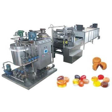 Quality Flat Lollipop Making Machine Automatic High Productivity For Candy Making for sale