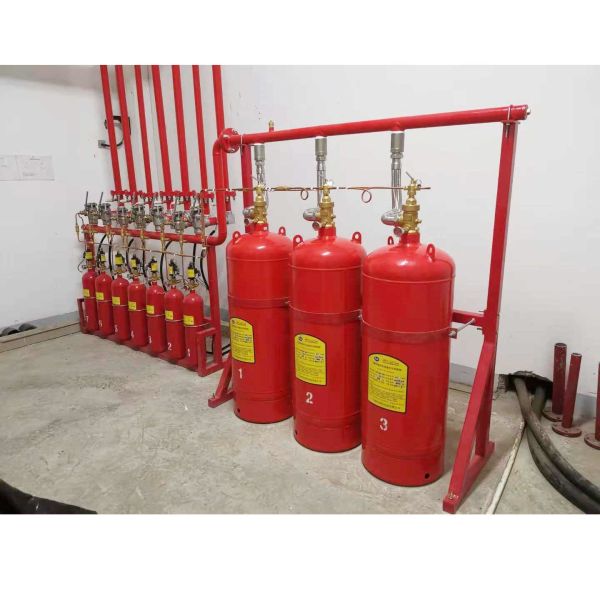 Quality Red Odorless Hfc227ea FM200 Gas Suppression System High Safety Environmental for sale