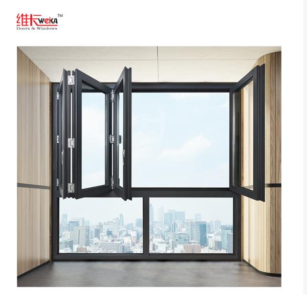 Quality Vinyl UPVC Aluminium Folding Window Doors Contemporary ODM for sale