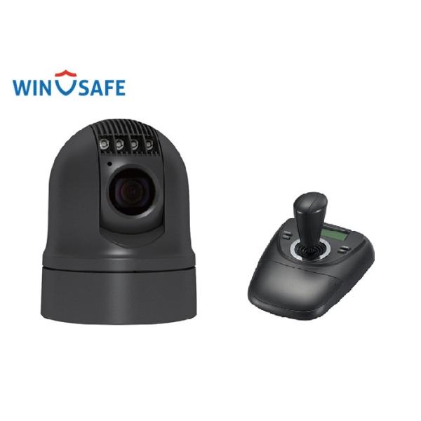 Quality 2.14MP HD - SDI Interface Rugged PTZ Camera Night Vision For Police Car for sale