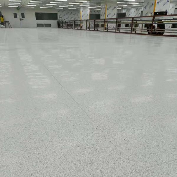 Quality Conductive PVC ESD Flooring Tile 10^4-10^6 Ohm Customizable for sale