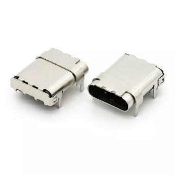 Quality TOP MOUNT Through Hole SMT Type 24Pin USB 3.1 C Female Connector For PCB for sale