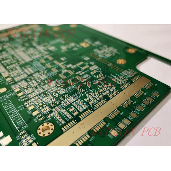 Quality 8 Layer Rigid Flex Printed Circuit Boards 1.6MM Green Solder Mask Immersion Gold for sale