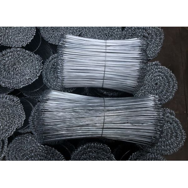 Quality 18 Gauge 24 Inches BWG8  Hot Galvanized Iron Loop Tie Wire for sale