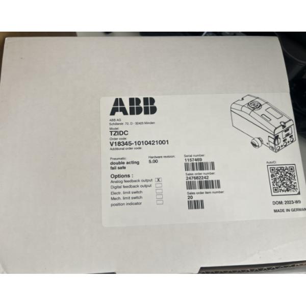 Quality Germany Original ABB TZIDC Electro Pneumatic Positioner V18345-1010421001 for sale