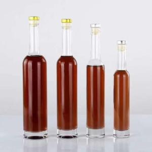 Quality Customized 500ml/700ml/750ml Glass Bottles for Oil Whiskey Gin Liquor Vodka for sale