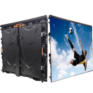 Quality Football P10mm Stadium Perimeter LED Display 6000nits High Brightness for sale