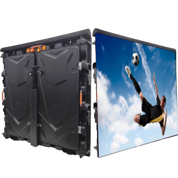 Quality Football P10mm Stadium Perimeter LED Display 6000nits High Brightness for sale