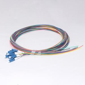 Quality LC UPC Pigtail 12 Core Single Mode Fiber Pigtails 9/125 G652D G657A for sale