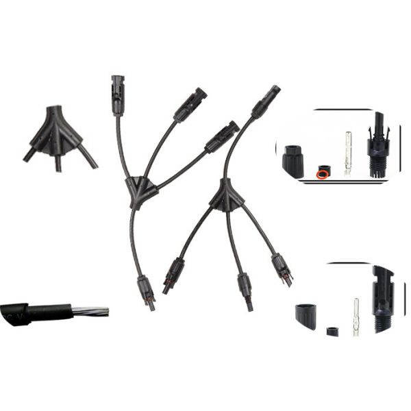 Quality Black 30A 28 AWG 360mm Custom Made Wiring Harness for sale